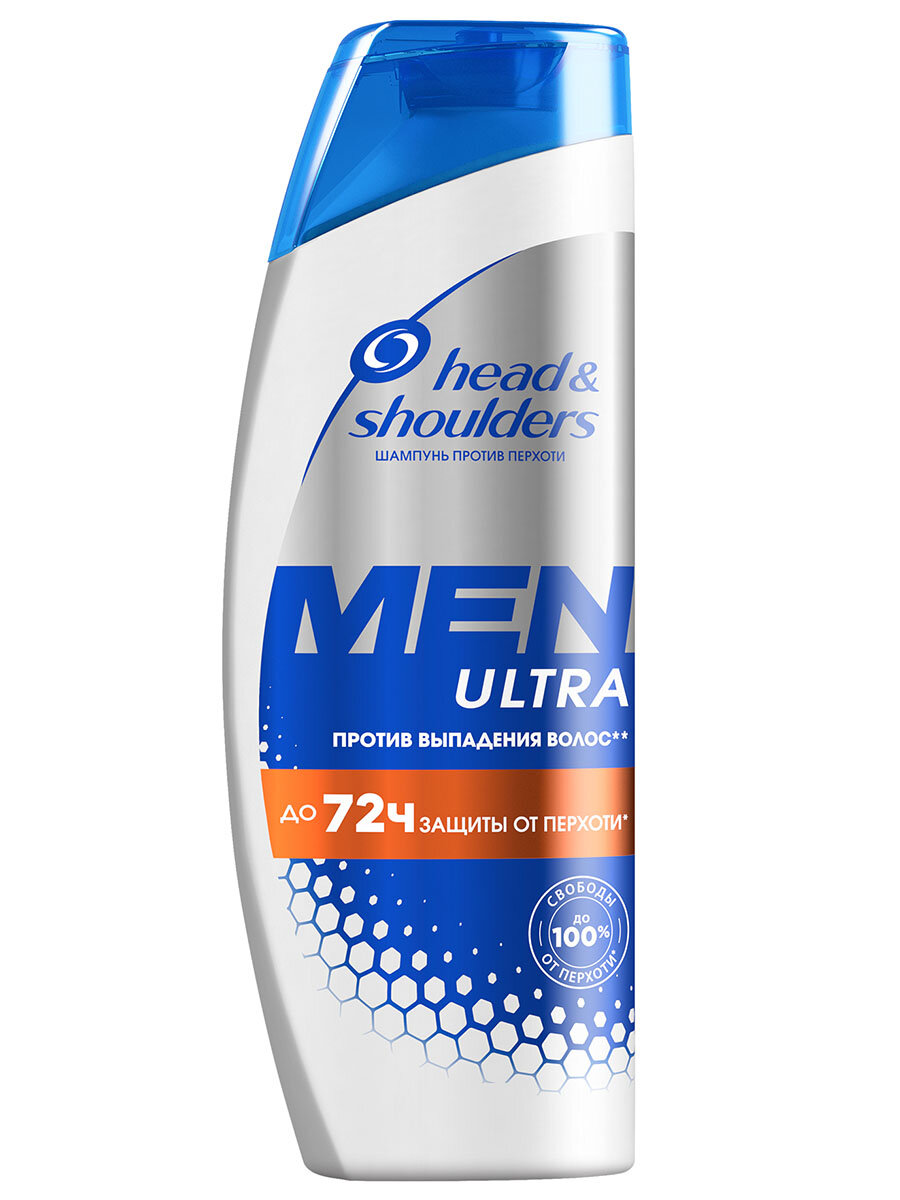 Шампунь для волос Head&Shoulders Men Ultra против перхоти и выпадения волос 400мл