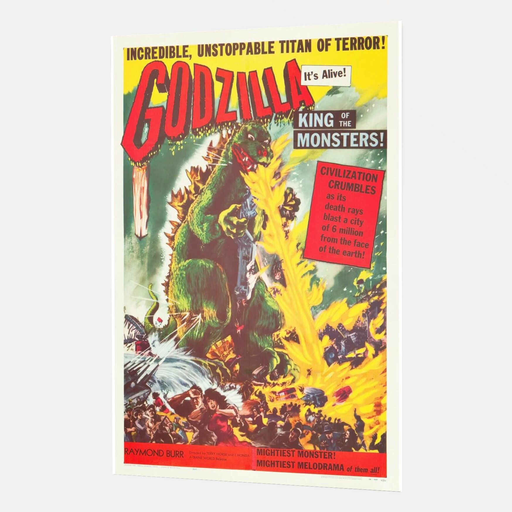 Постер (плакат) по фильму Годзилла 40x60 см. от Poster4me