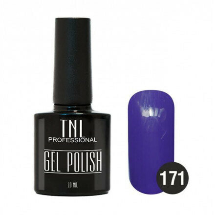 TNL Professional Цветной Гель-лак № 171 - серобуромалиновый (10 мл.)