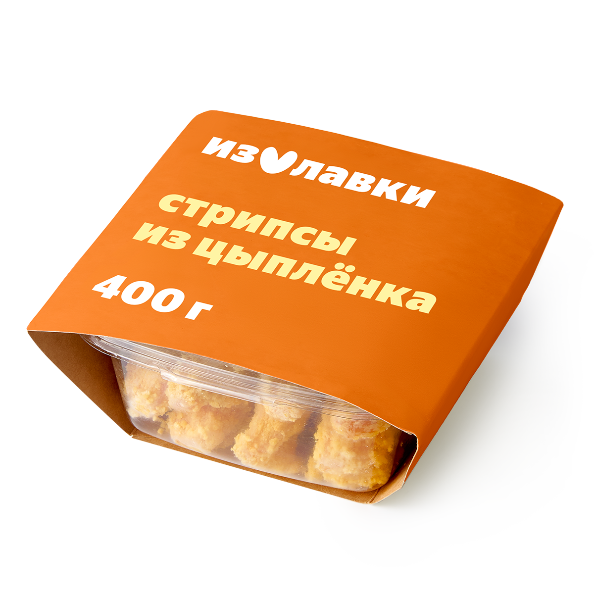 Стрипсы куриные "Из Лавки", в панировке, замороженные, 400 г