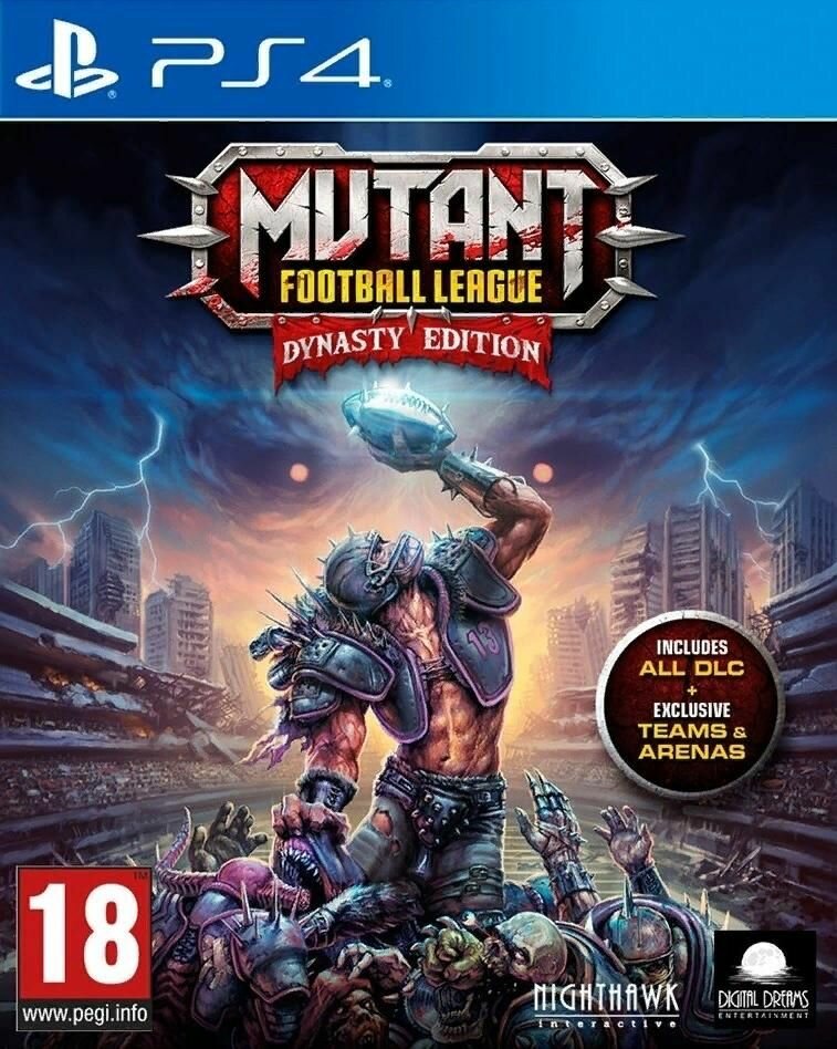 Игра PS4 Mutant Football League. Dynasty Edition