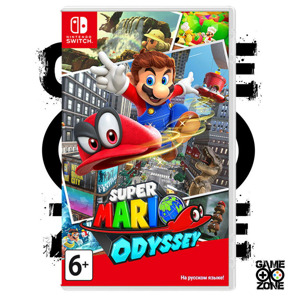 Игра Super Mario Odyssey (Nintendo Switch) б/у, Полностью Русский