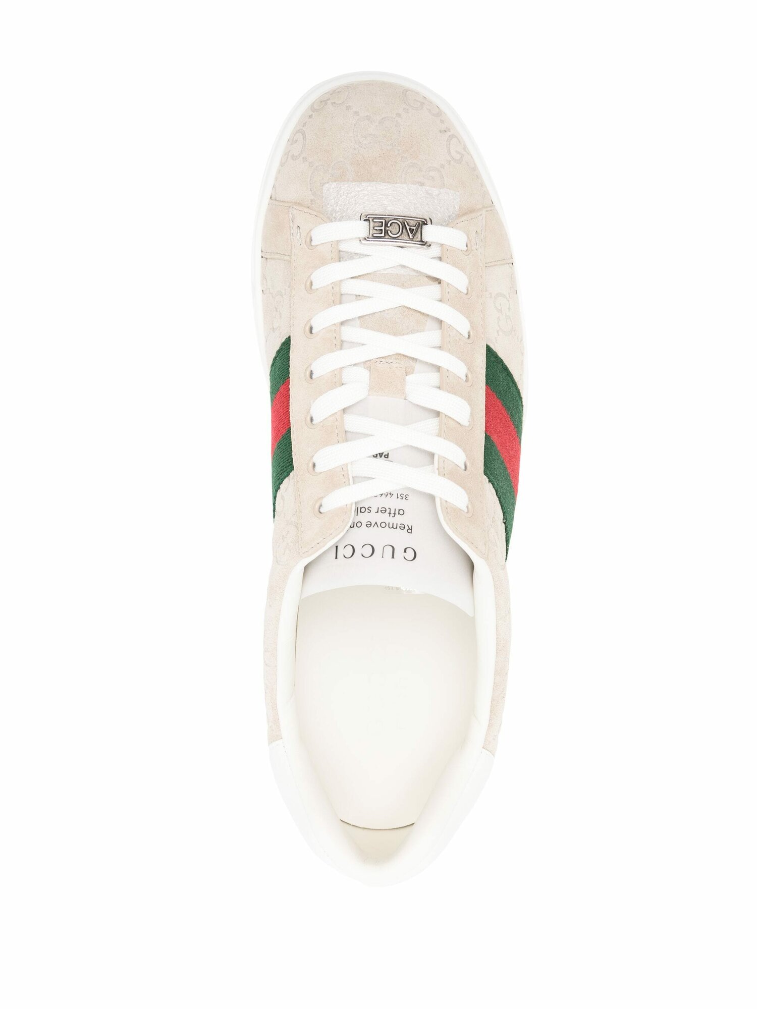Кроссовки GUCCI Ace Web, размер 42, разноцветный — фото 1
