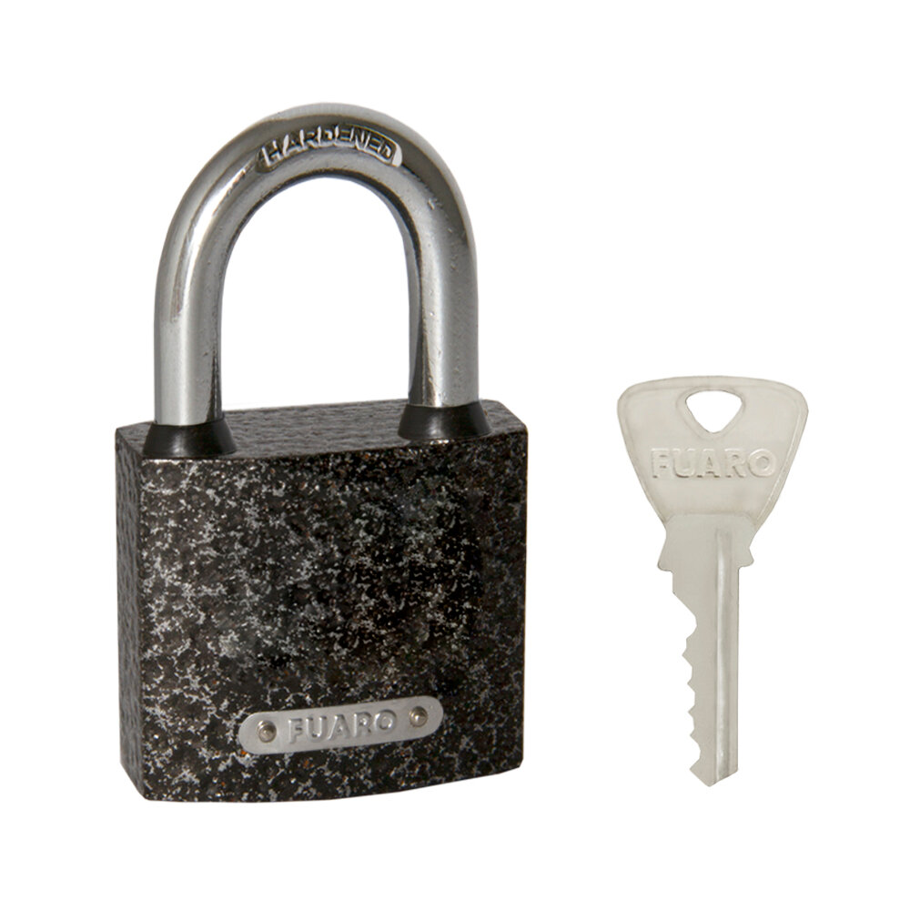 Замок навесной Fuaro (Фуаро) PL-UNI-0138 (PL-01-38) 3key англ.