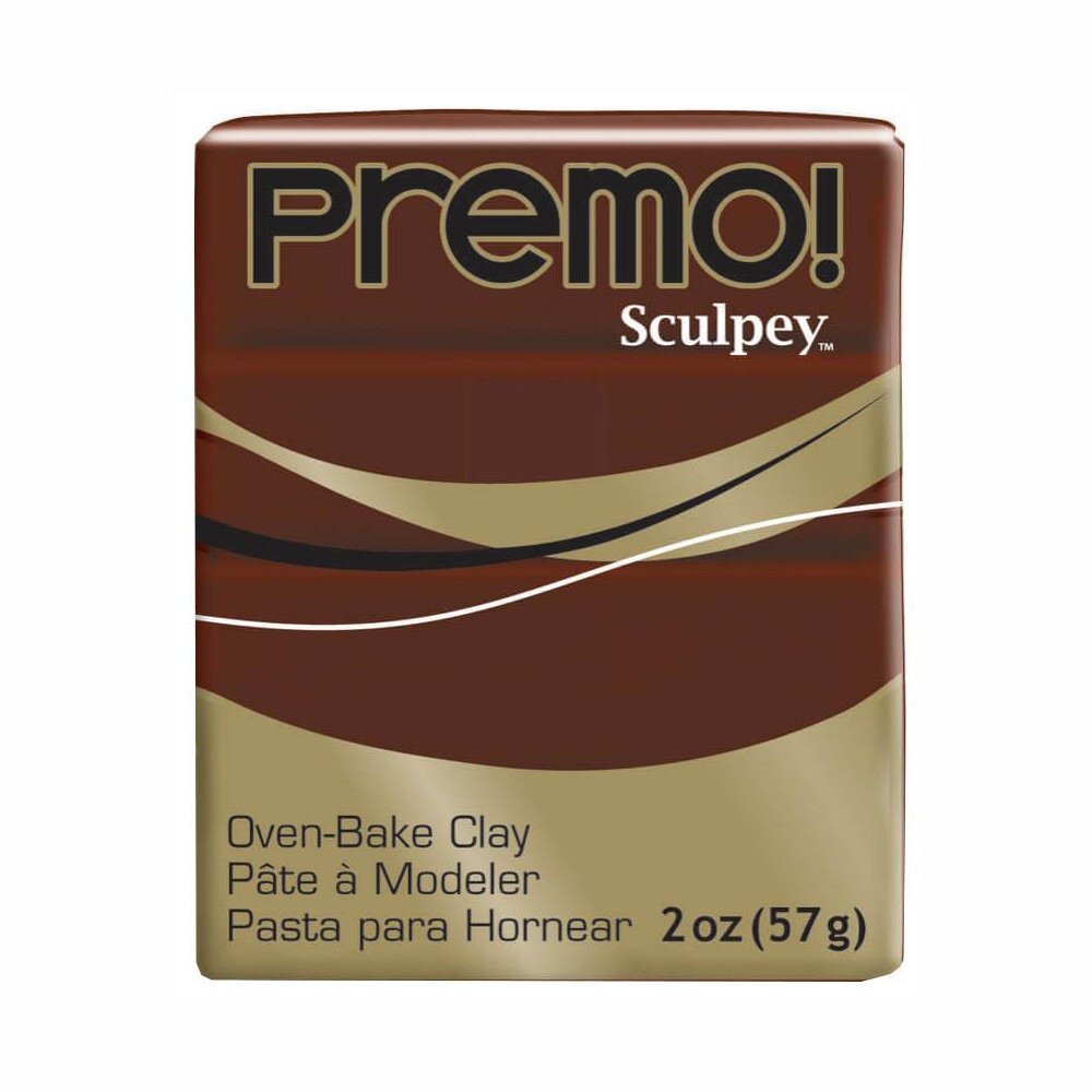 Полимерная глина "Sculpey" Premo PE02 57 г 5053 темно-коричневый