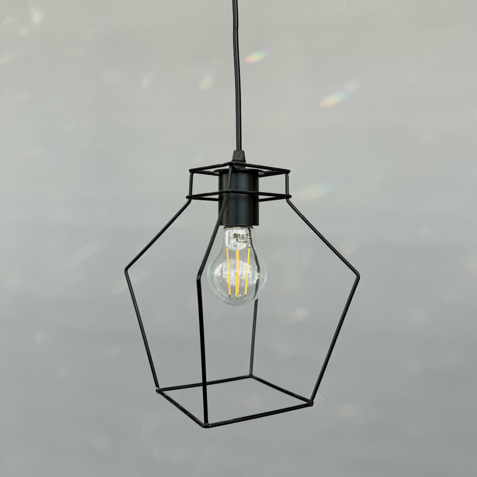 Подвес AURA S3499-1B BK+BK