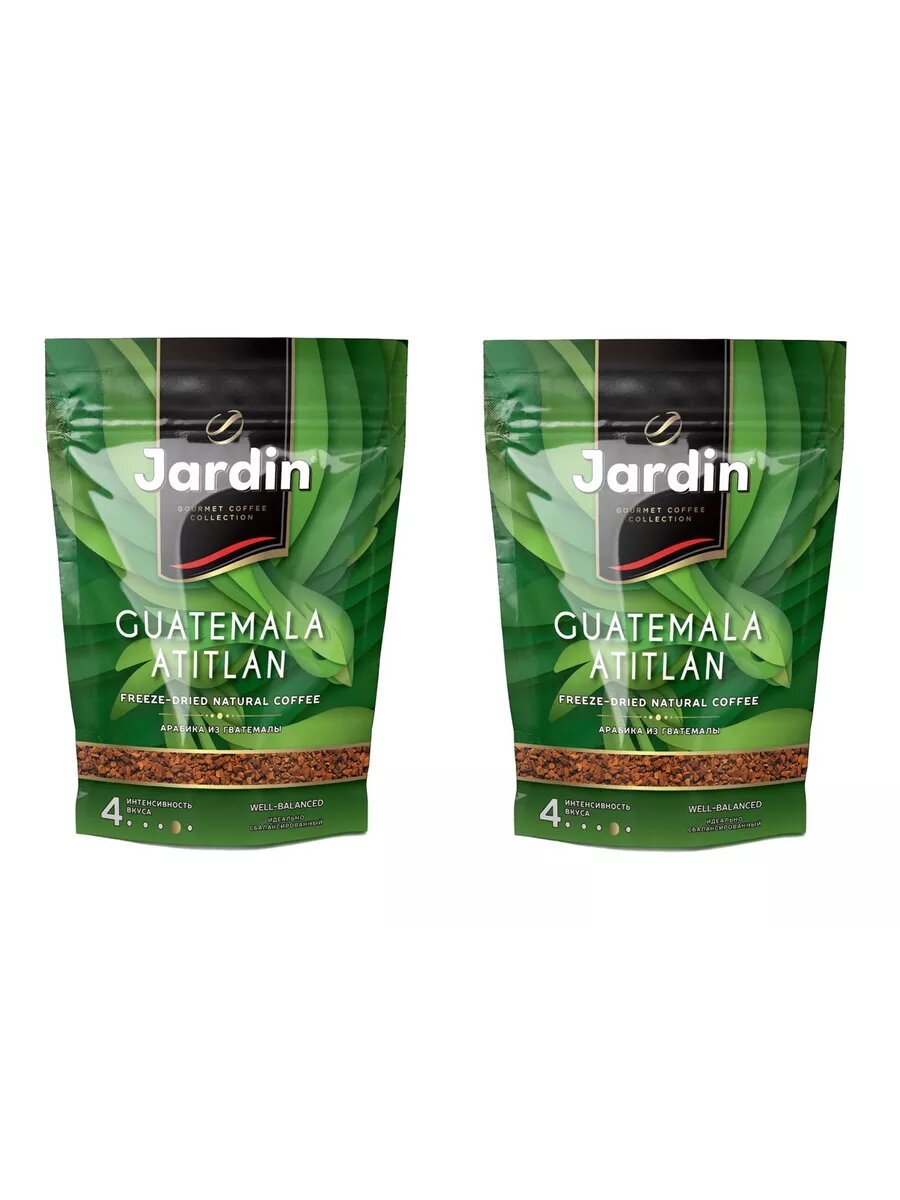 Кофе Жардин "Guatemala Atitlan", арабика, растворимый, 2шт по 75гр