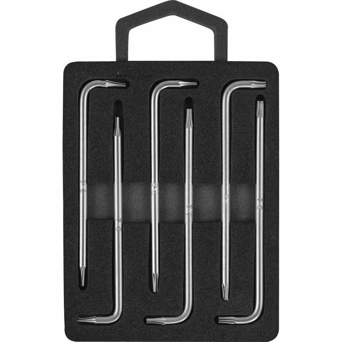 Набор ключей Г-образных TORX T4-T9 6пр Jonnesway H09MT06S