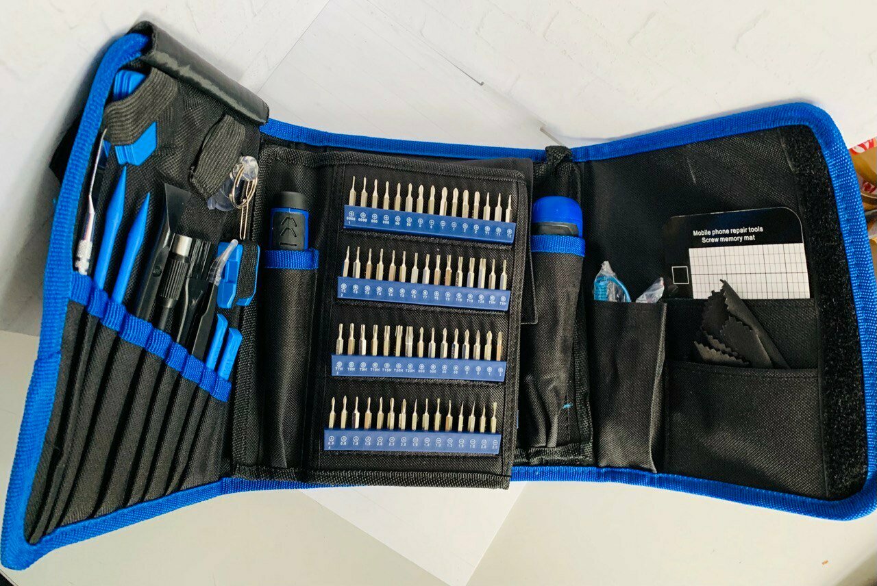 Набор отверток 190 в 1 для ремонта телефонов часов
