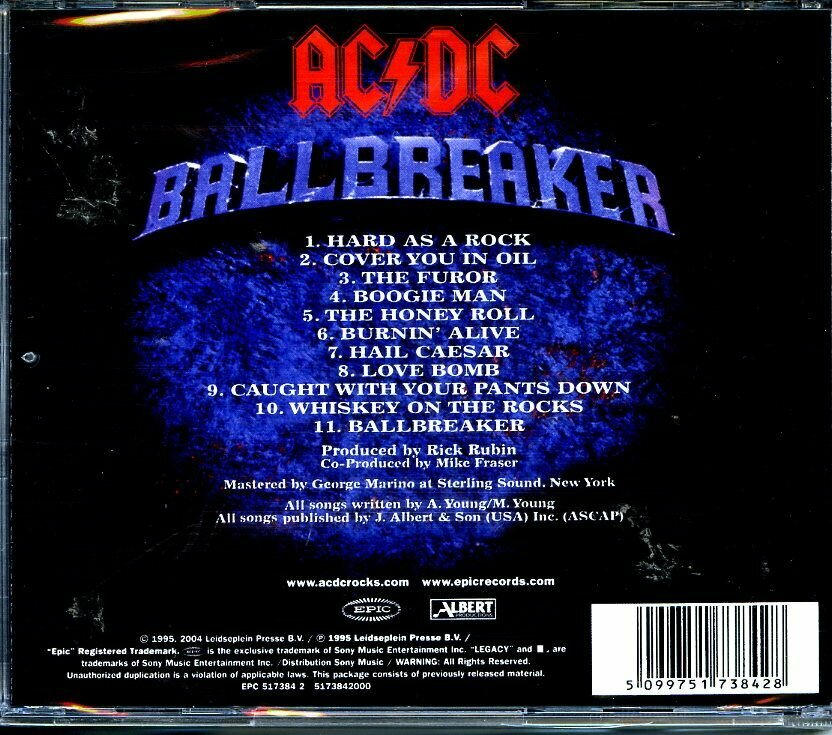 AC DC - Ballbreaker 1995 — фото 1