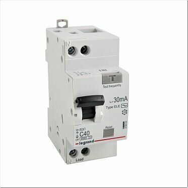 Дифференциальный автомат АВДТ RX3 1П+Н C40А 30MA-AC, 419403