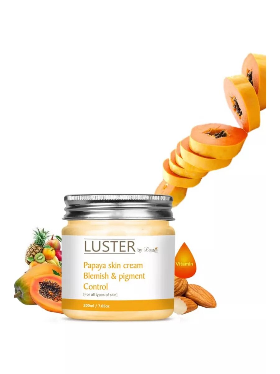 Крем Luster Papaya, для проблемной кожи, с экстрактом папайи, 200 мл