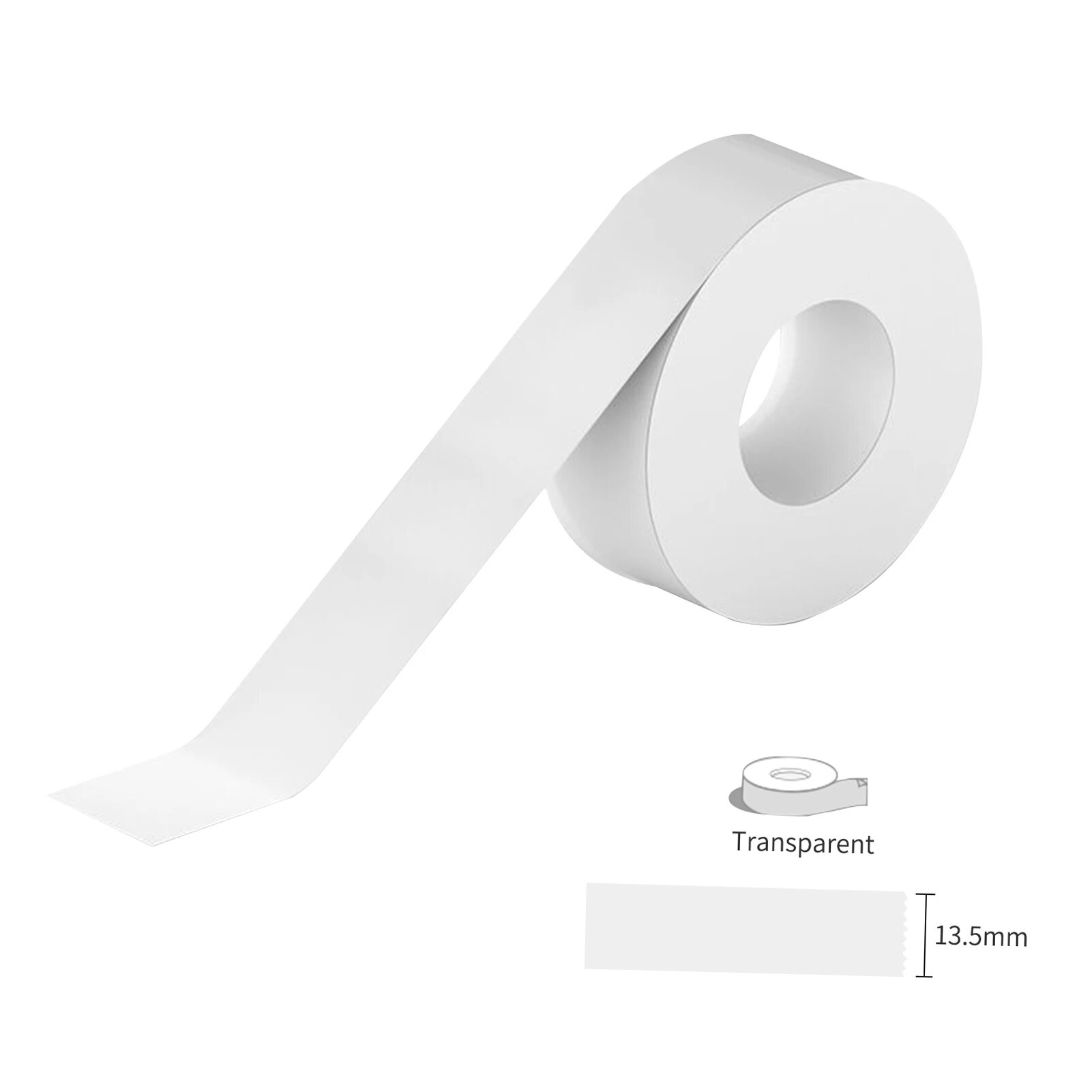 Прозрачная термобумага 13.5mm для PeriPage L1 — фото 1