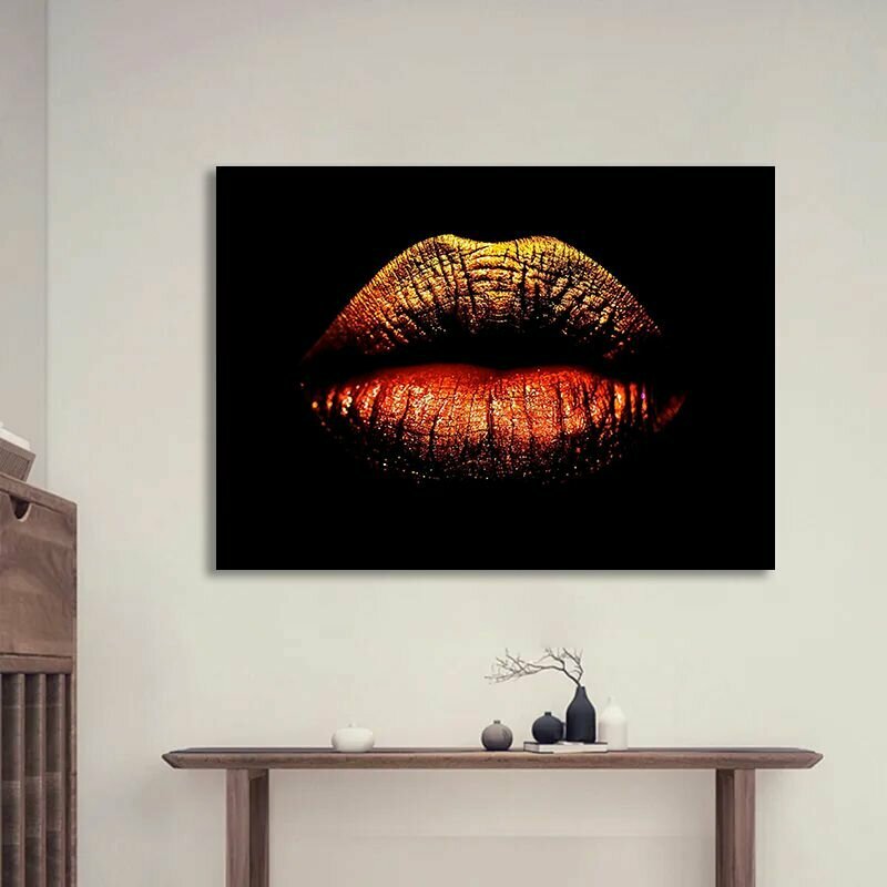 Картина ВсеКартины. Тут "Губы", холст, на подрамнике, 20x30 см