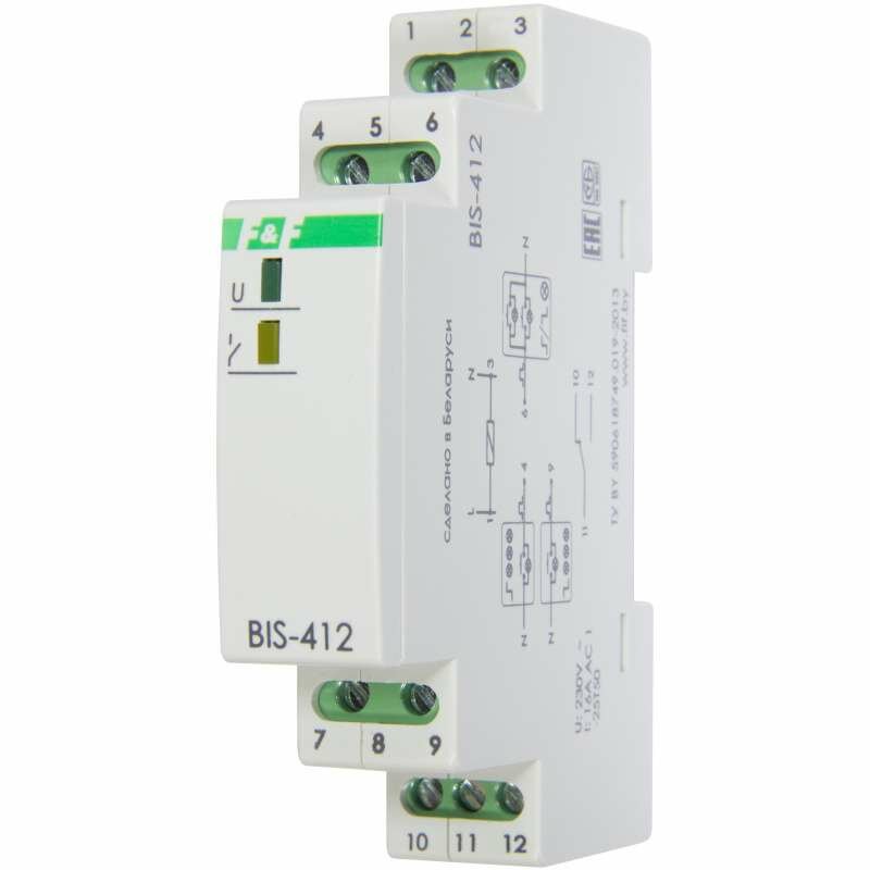 Реле импульсное (бистабильное) BIS-412 с групповыми входами вкл. и выкл. ЕА01.005.007