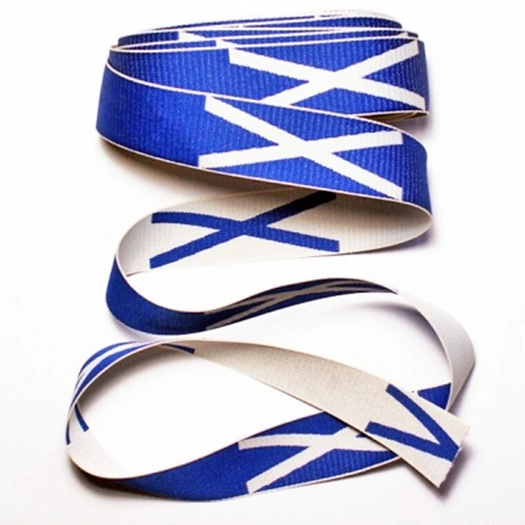 Лента Андреевского флага 5 метров, 28 мм. ширина сувенирная копия, ордена медали и награды