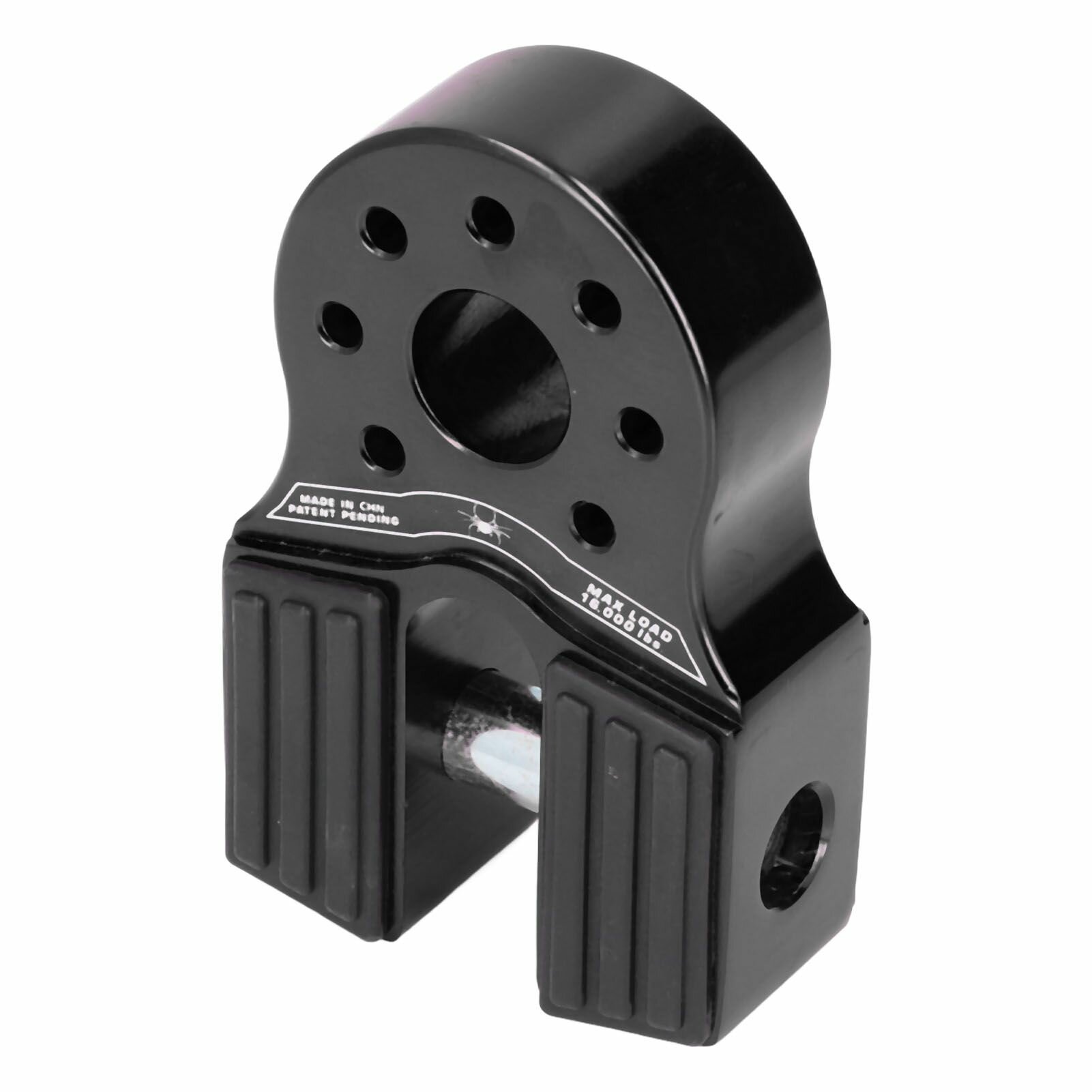 Крепление лебедки 16000lbs (алюминий, черное)