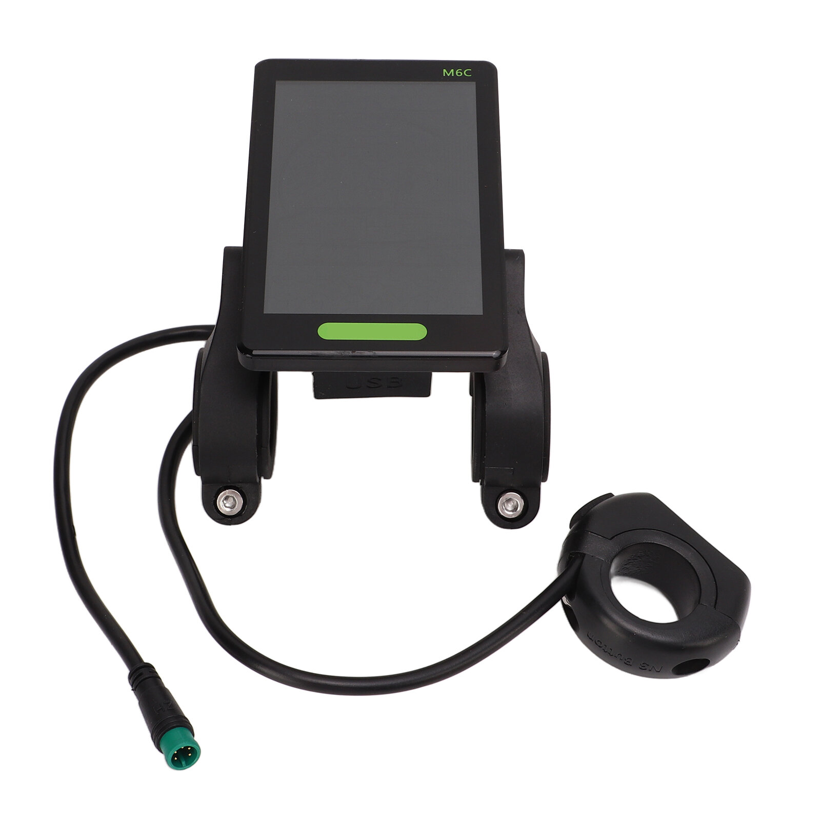 Электрический дисплей для велосипеда, большой экран M6C, ЖК-дисплей для скутера, панель управления с водонепроницаемым разъемом для модификации