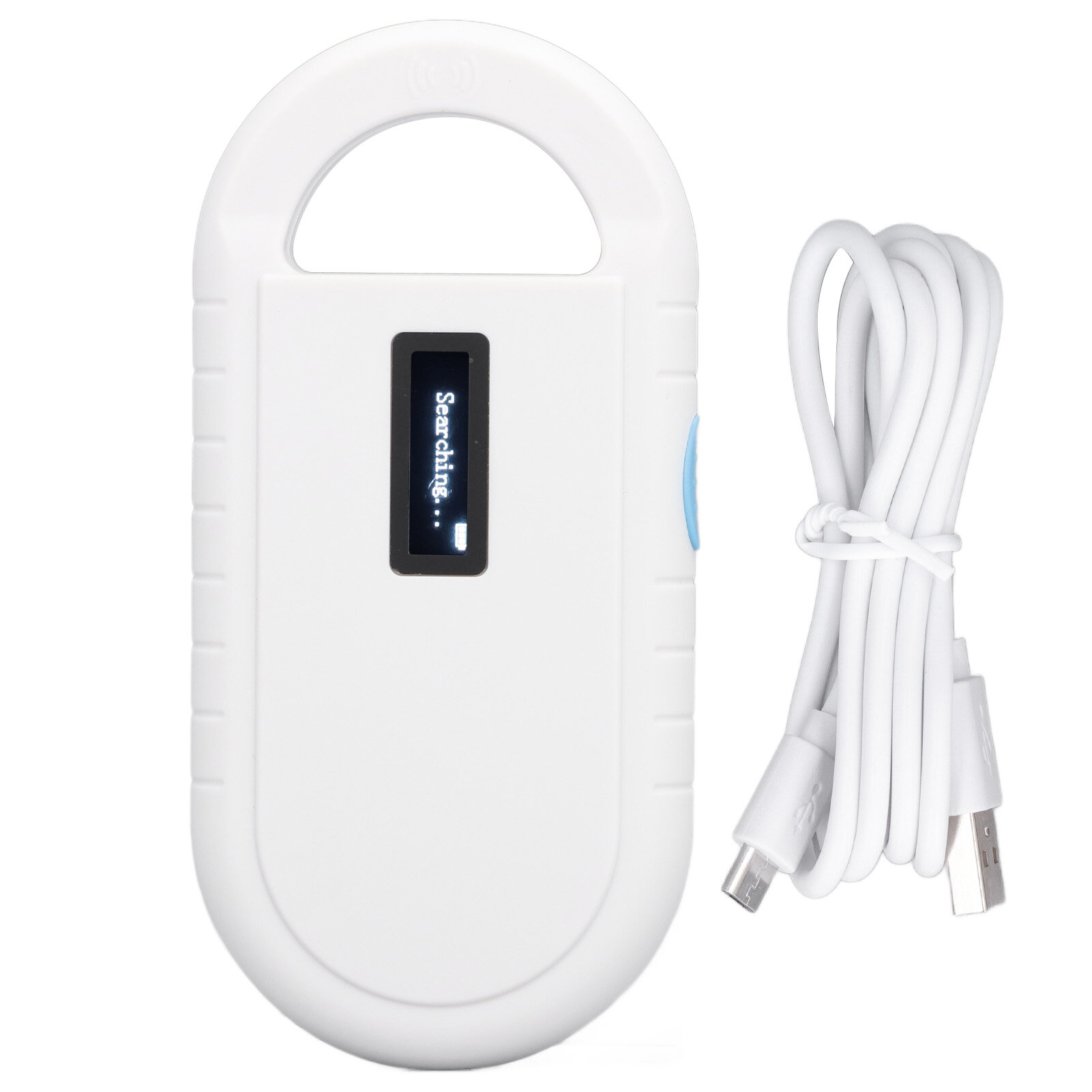 Сканер микрочипов для домашних животных, 134,2 кГц, USB-зарядка, считыватель карт для животных с функцией хранения данных.