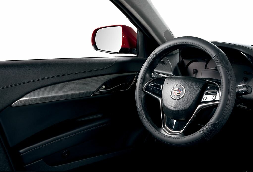 Оплетка, чехол (накидка) на руль Ленд Ровер Рендж Ровер Спорт (2009 - 2013) внедорожник 5 дверей / Land Rover Range Rover Sport, Натуральная кожа, Черный