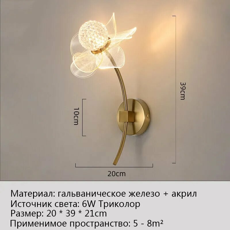Бра, LED YZ — фото 1