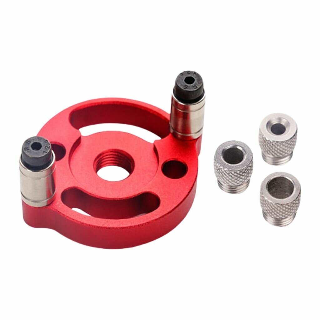 Прямой дырокол для деревообработки, набор сверл красного цвета 6, 8, 10 мм