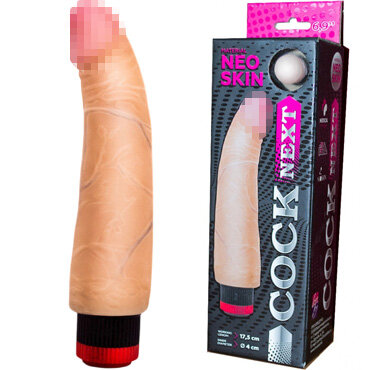 Биоклон Cock Next 6,9", телесный Вибромассажёр реалистичный