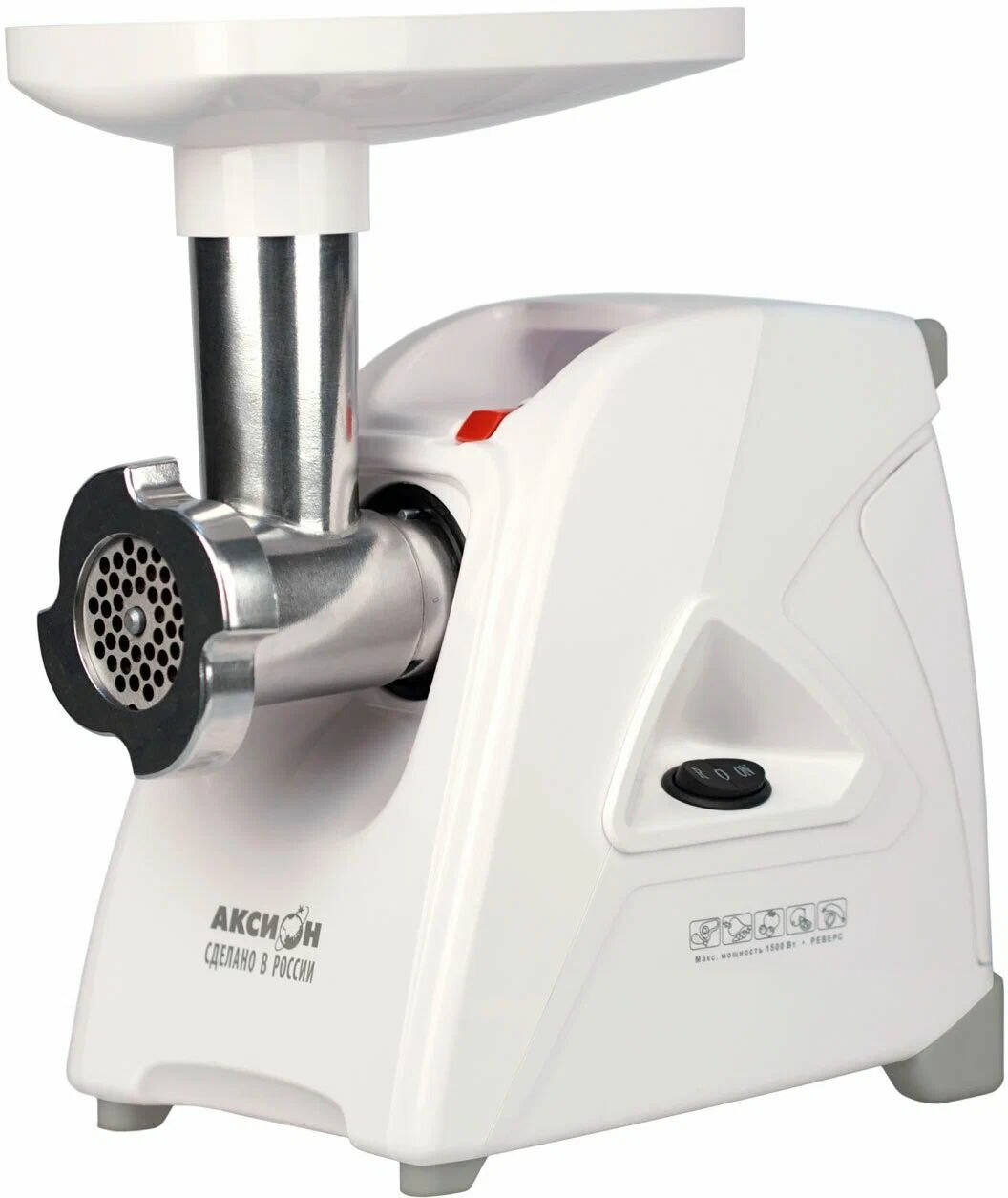 Мясорубка Аксион M35.00, пластик, 230 Вт, лоток, отсек для шнура