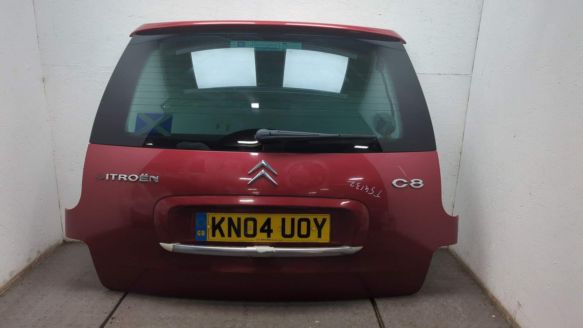 Крышка (дверь) багажника Citroen C8 Б/У
