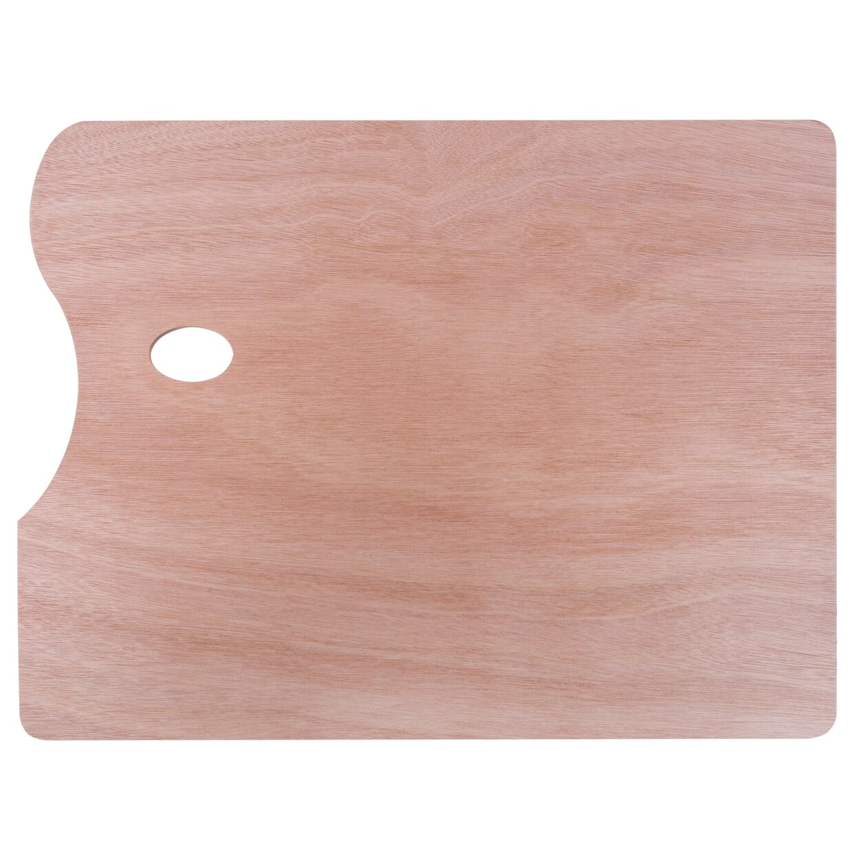 Невская палитра Палитра деревянная, прямоугольная 250х300х5мм