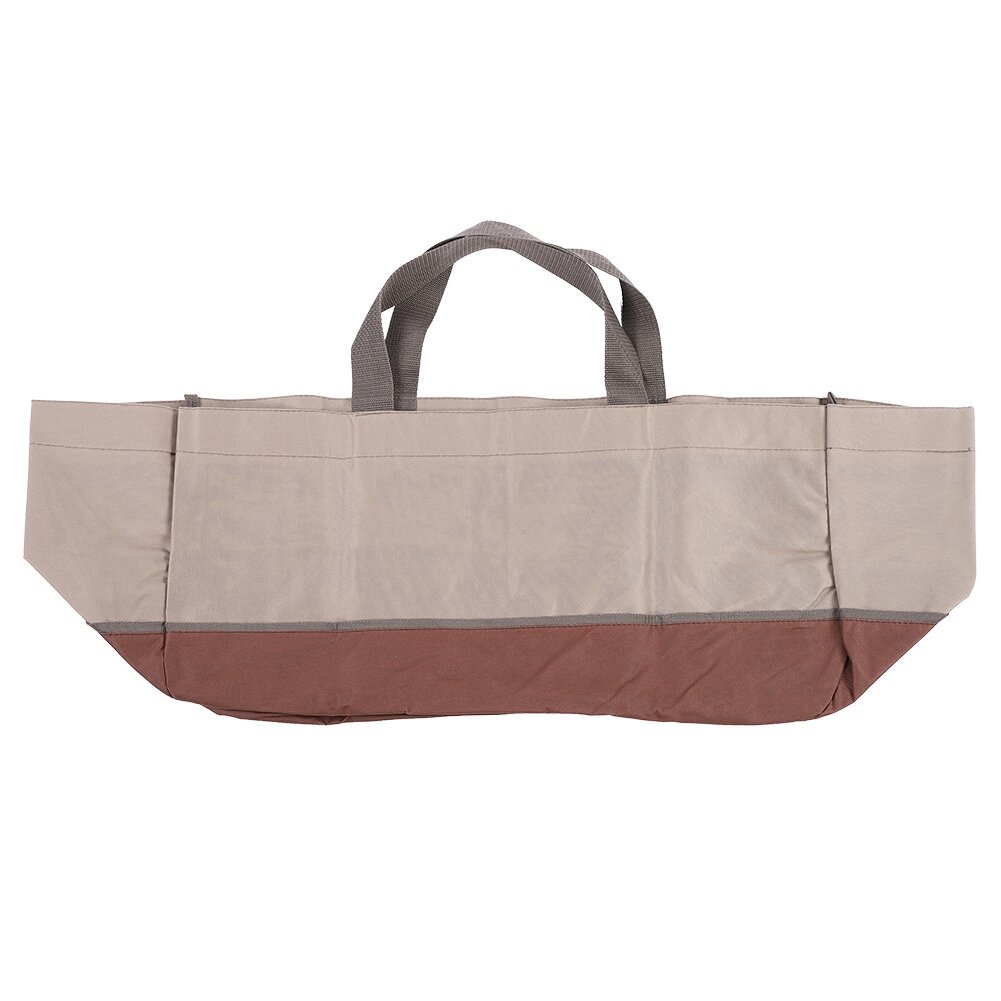 Logs Bag, Foldable Waterproof Firewood Log Carrier 600D Oxford Cloth with Handle for Outdoor