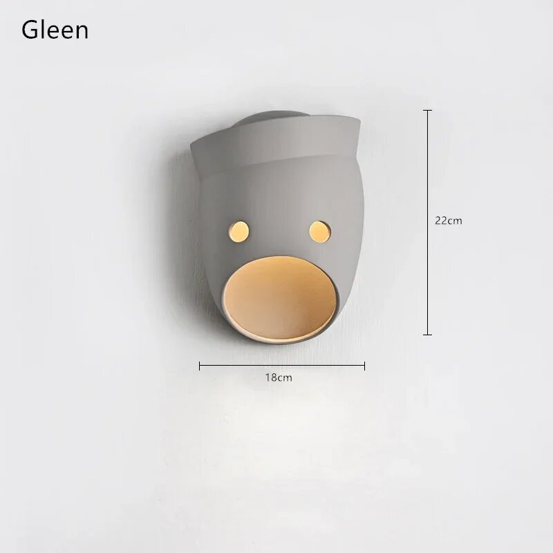 Moooi Joker настенный светильник, Grey, Warm light, Gleen