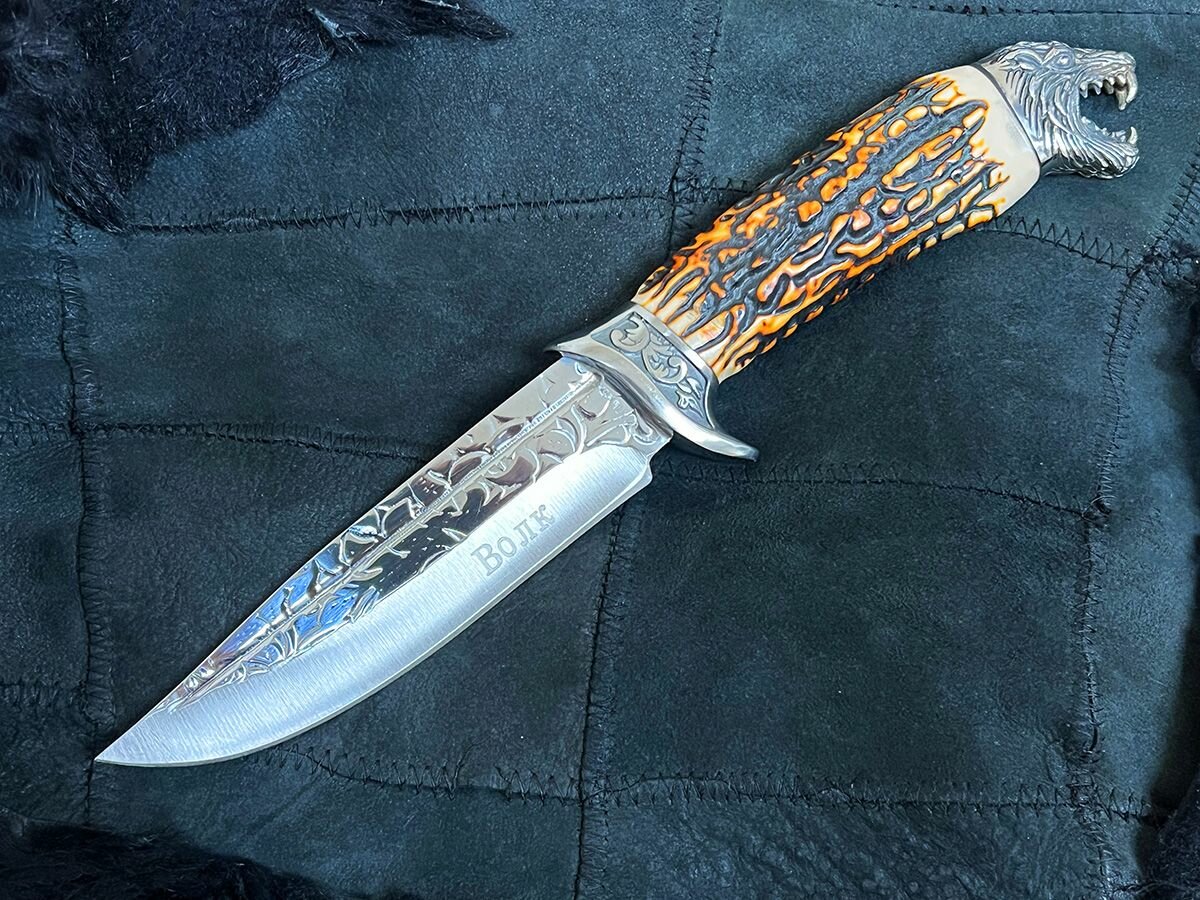 Нож туристический 65х13