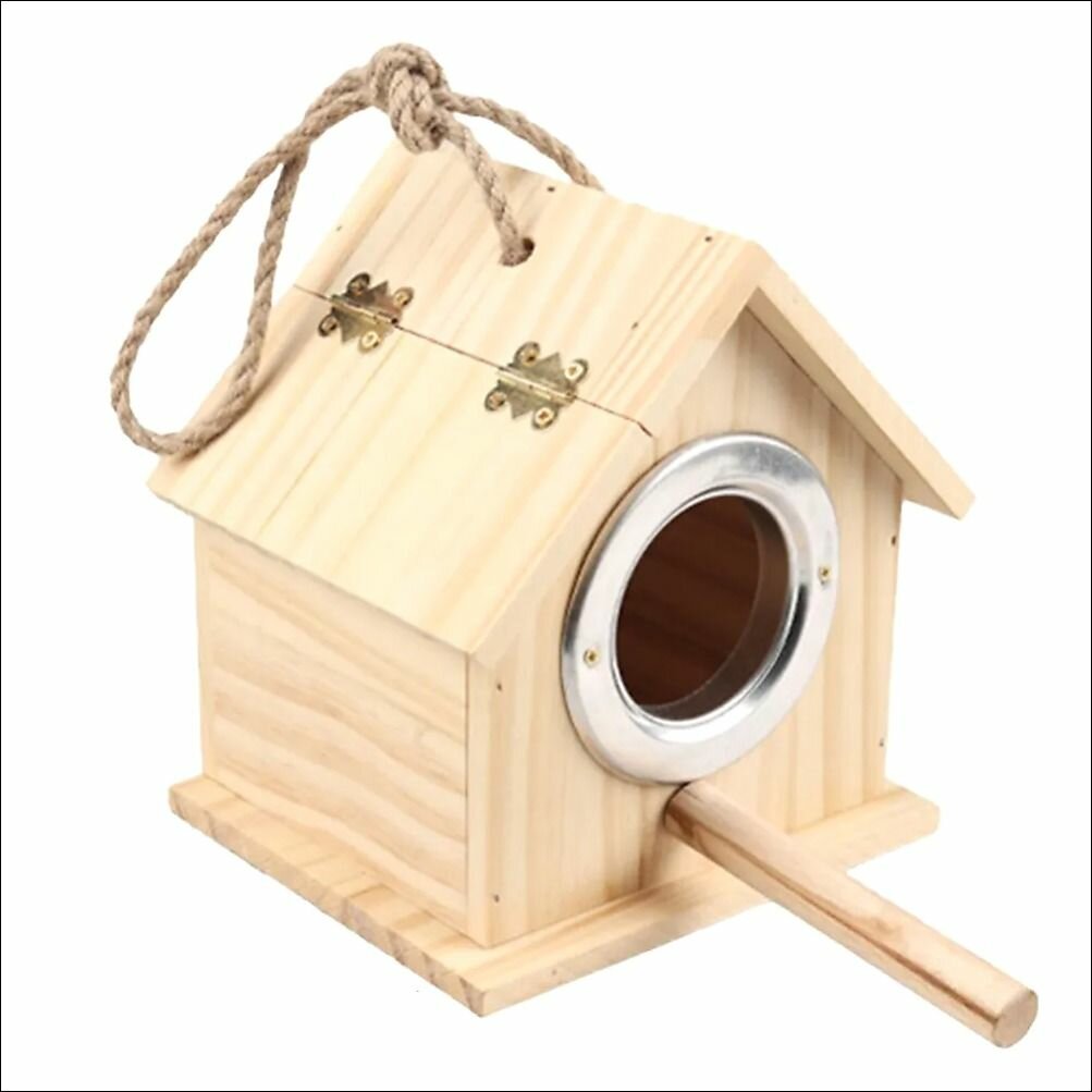 Гнездовой домик для волнистых попугаев, - M