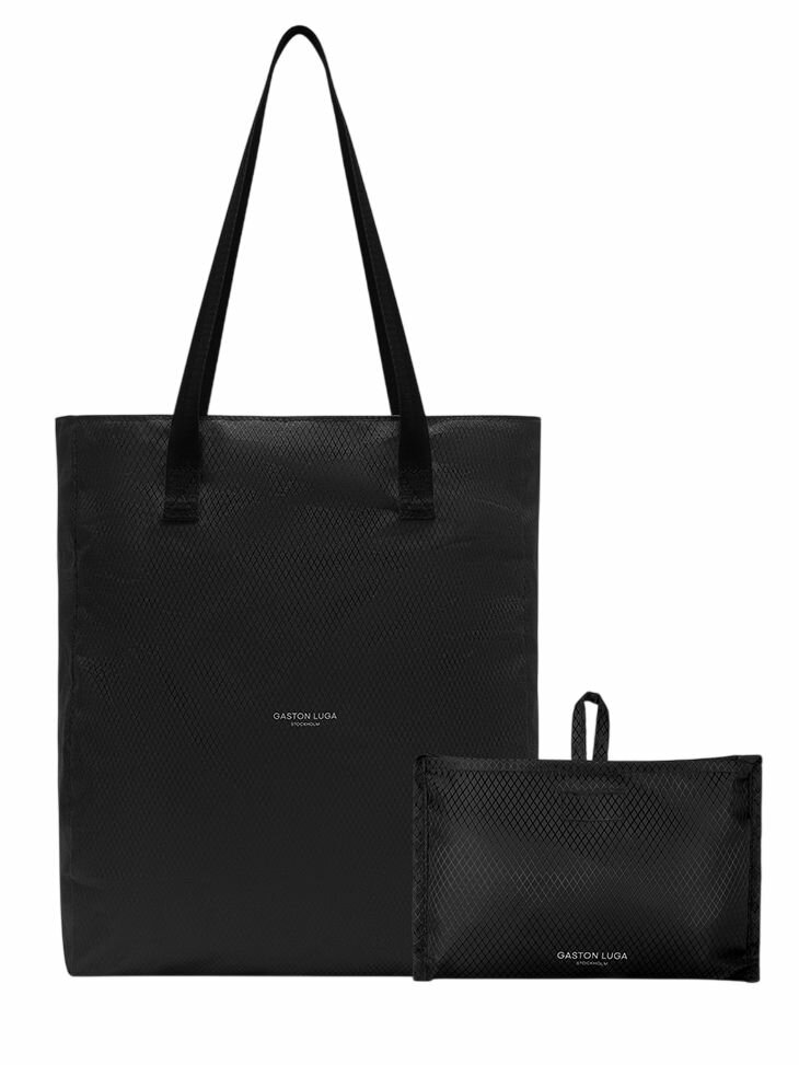 Рюкзак-шоппер Gaston Luga Lightweight Packable Tote Backpack. Цвет: черный