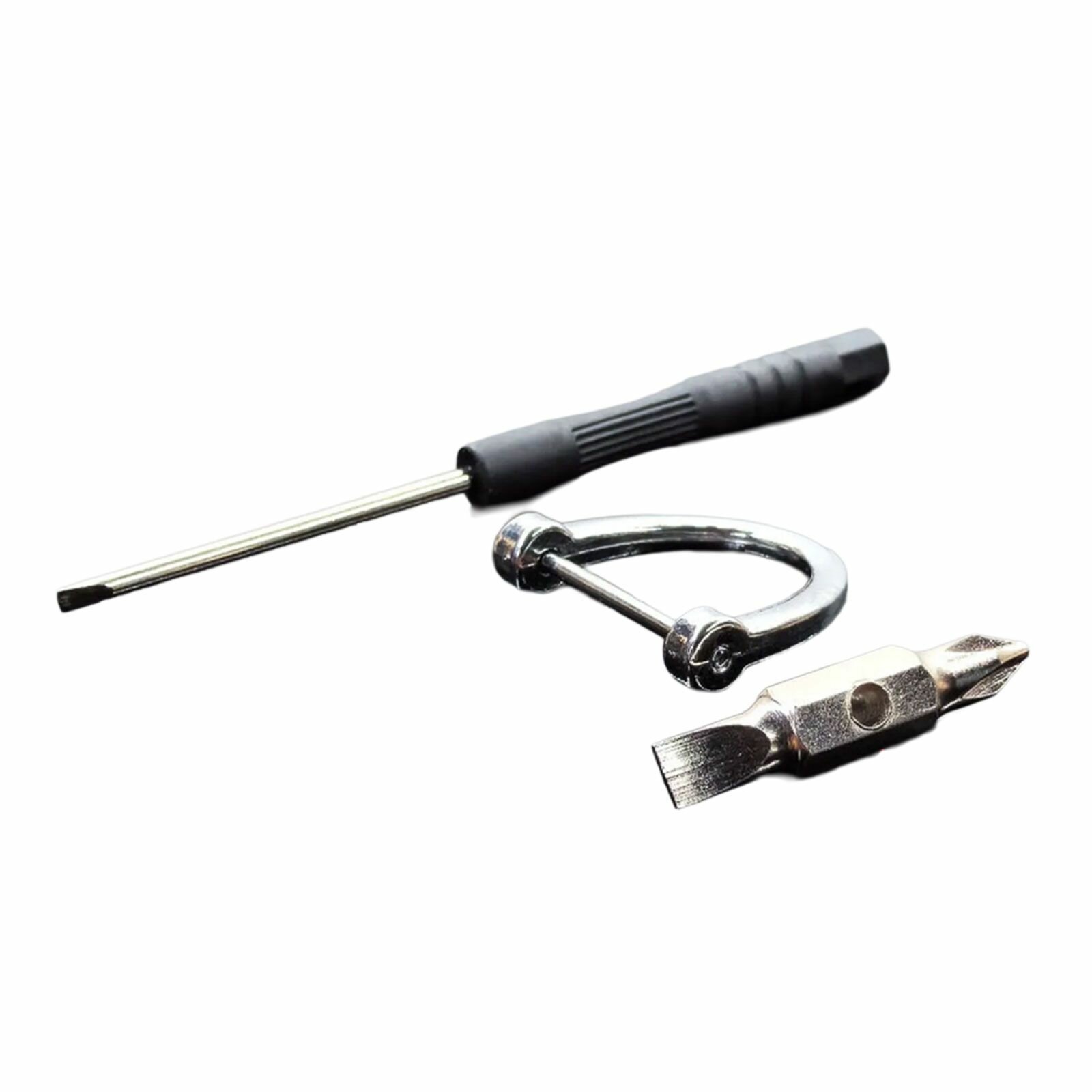 Многофункциональная плоская отвертка-брелок для набора инструментов дома и в путешествиях