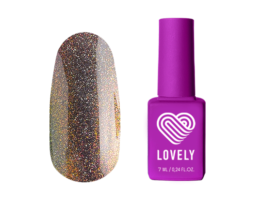 Гель-лак Lovely №ME01 Magic eyes магнитный со светоотражающими частицами, 7 ml