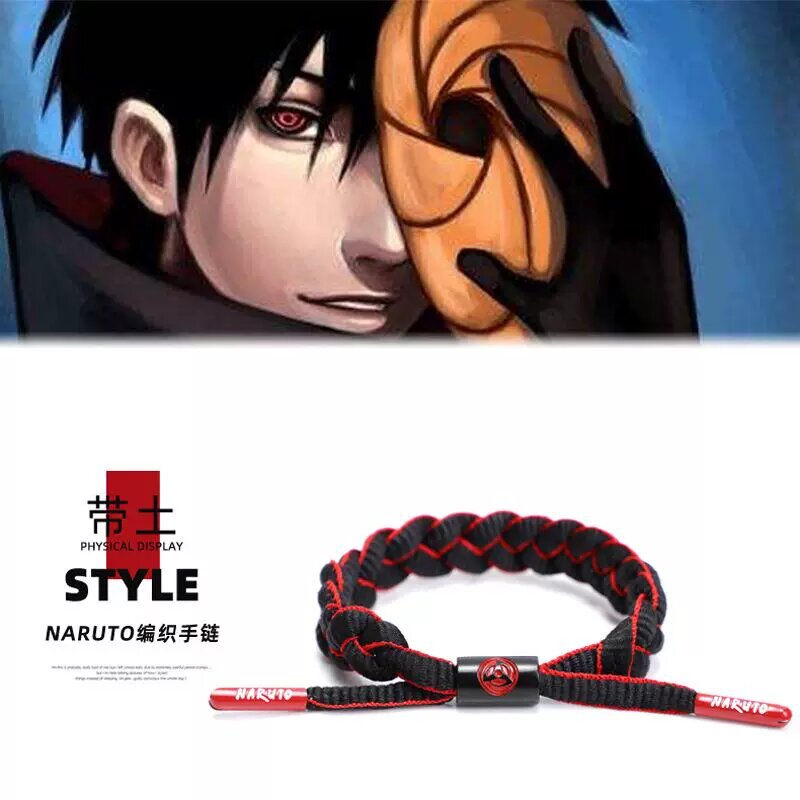 Браслет Тобито Учиха из Наруто для фанатов серии