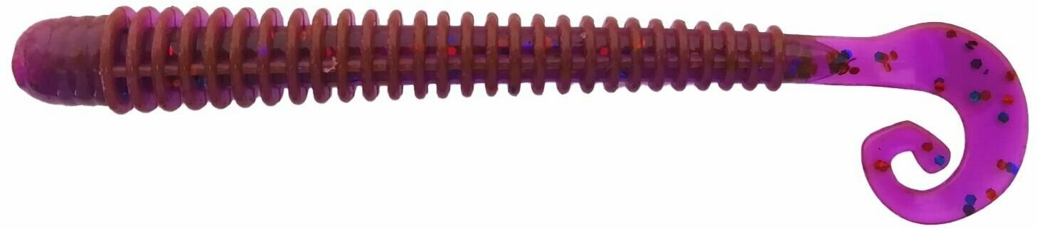 Мягкая приманка для рыбалки Perchik 100, Pink Lox/ Лох, 6 шт. уп.