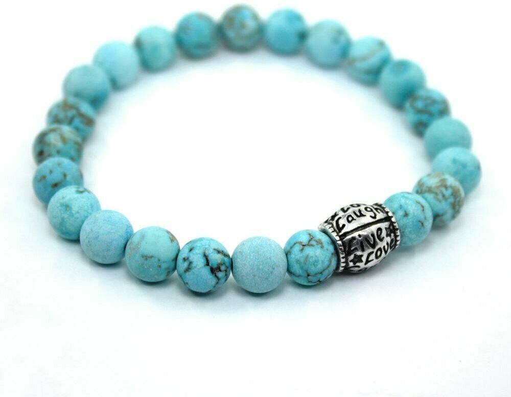 Браслет-нить, бирюза