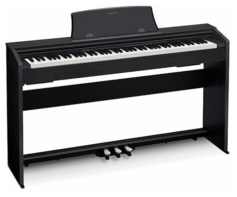 Цифровое пианино Casio PX-770BK Privia, 88 клавиш, черное