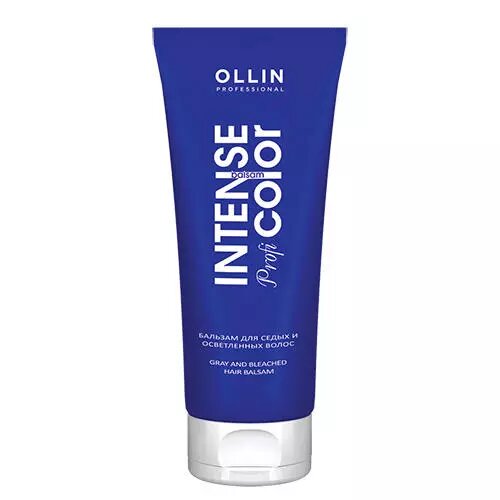 Бальзам OLLIN PROFESSIONAL для седых и осветленных волос Gray and bleached hair balsam, 200 мл