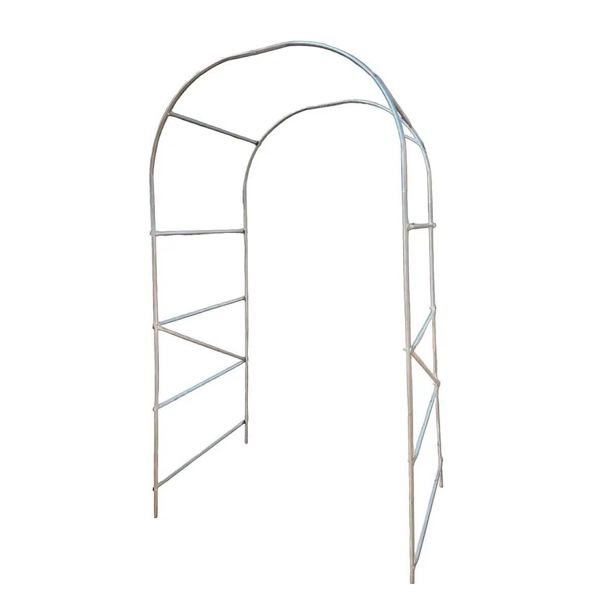 Арка «Лесенка разборная» 230х120 см, металлическая, для сада и дачи
