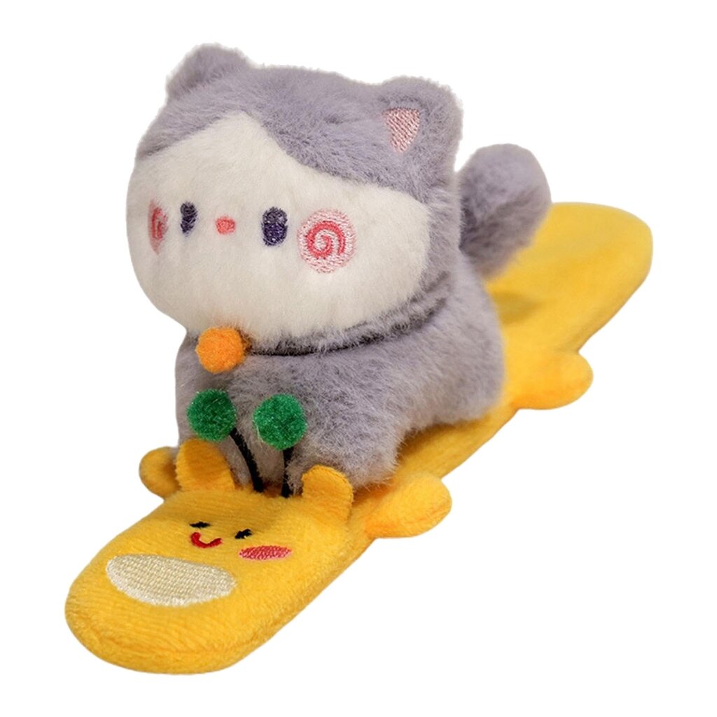 Милый плюшевый браслет-хлопушка для детей