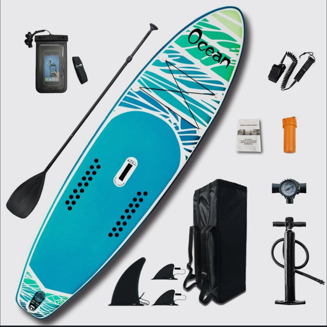 Sup board (Сап борд) Надувная доска Fayean Ocean 10.6 (полный комплект)