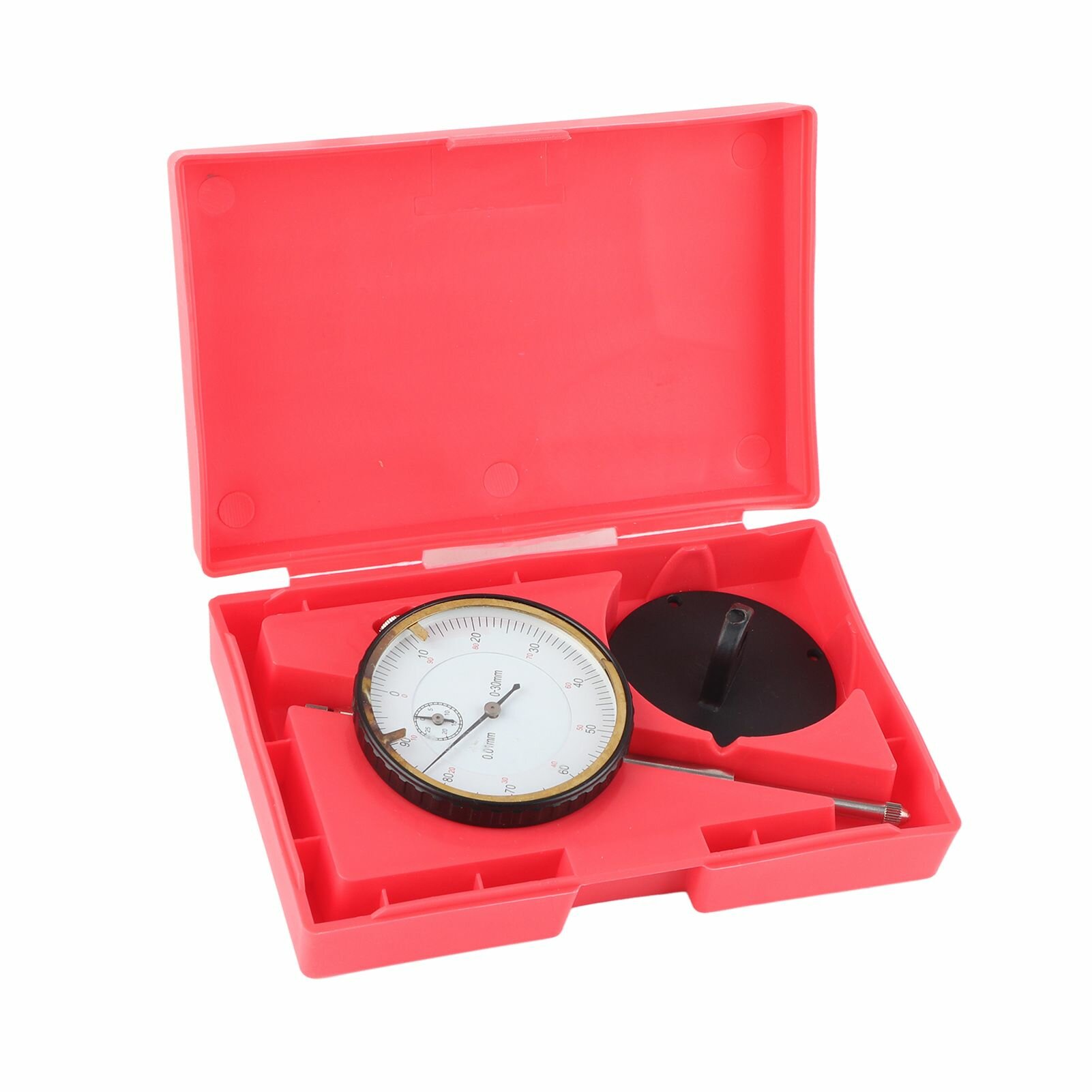 Индикатор Диаметра с Латунным Движением 7 Подшипников и Штангой из Высокоскоростной Стали, Инструмент для Измерения 0-30мм