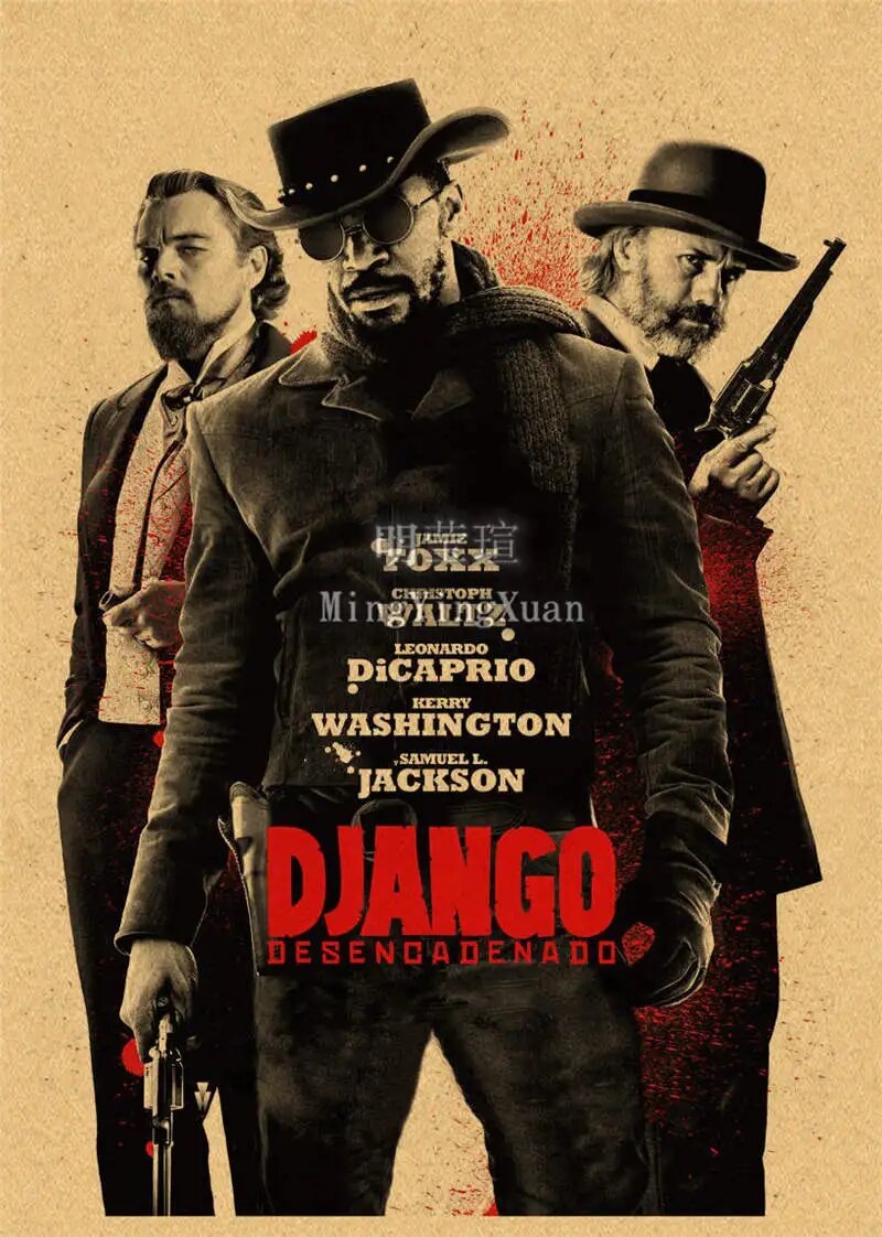 Постер фильма "Django Desencadenado", 42x30см, цвет 51
