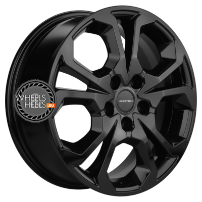 Диск автомобильный литой Khomen Wheels KHW1711 (Haval F7/F7x) 17x6.5 5x114.3 et40 dia64.1 Black