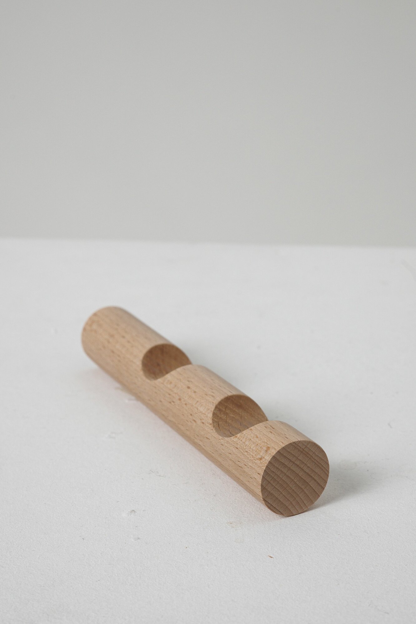 Держатель-кронштейн деревянный для двухрядного карниза Loft, цвет W1, Varman.pro