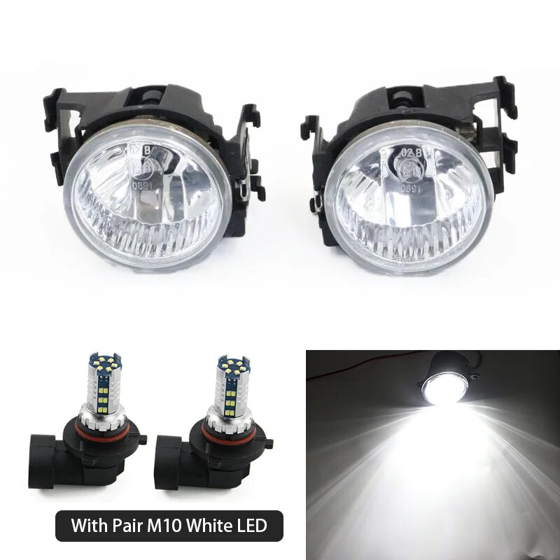 Противотуманная фара в сборе для Subaru Outback 10-2012 Legacy 2008 2009 Impreza 2011-2014 WRX STI 2013 2014 84927-AG230 84927-AG220 Pair With LED M10